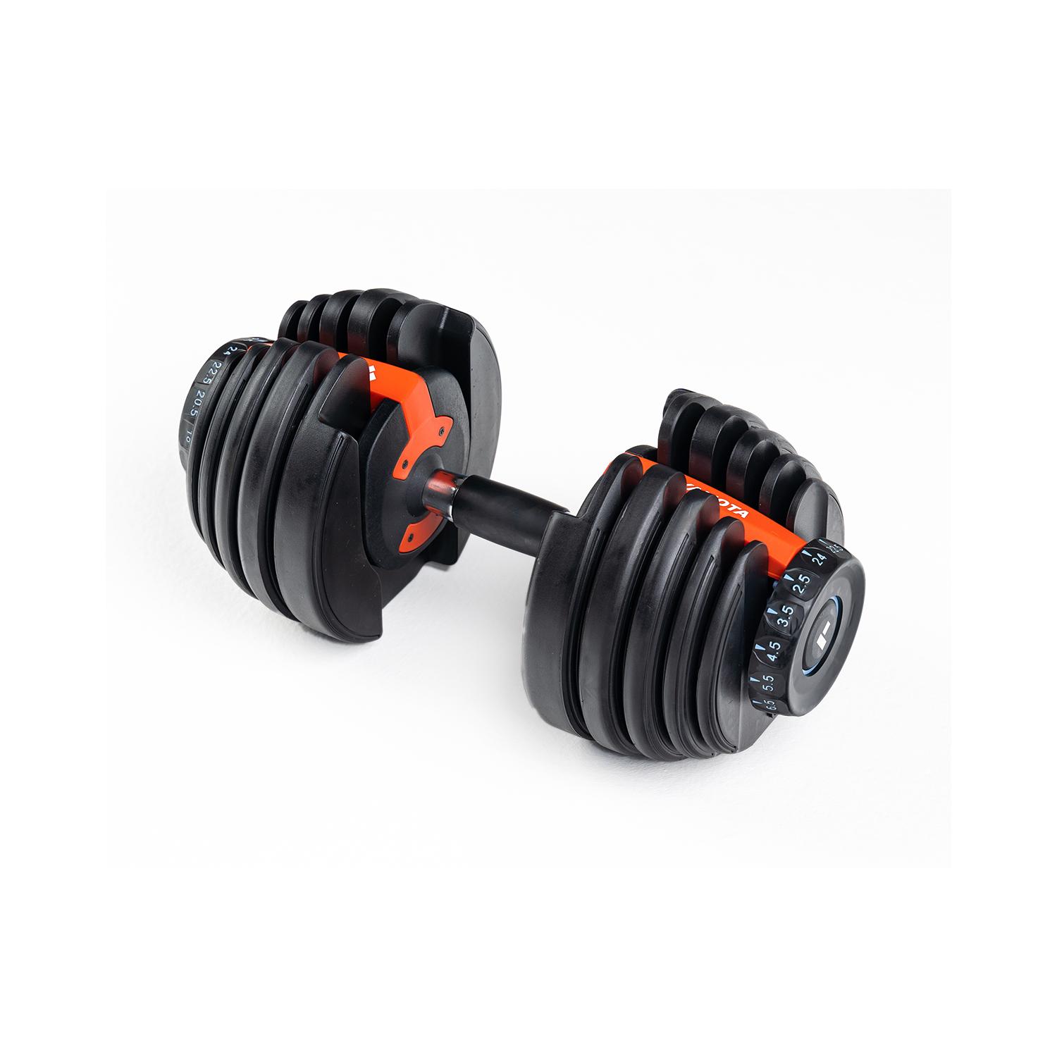 Регулируемая гантель Yamota Fit 24 кг - купить в Москве за 15990 руб ...